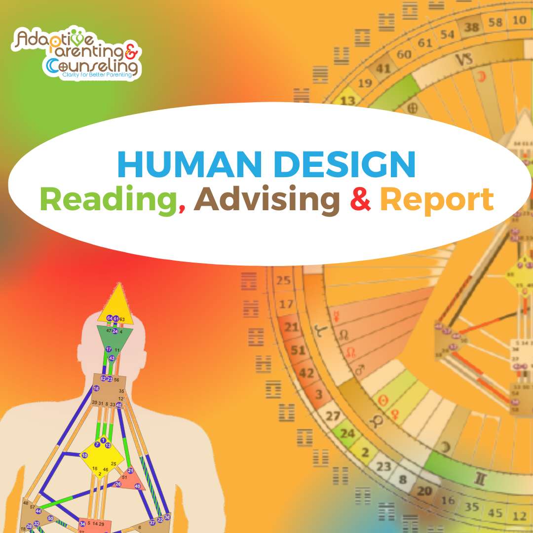Human Design Reading, Advising & Report - Adaptive Parenting & Counseling